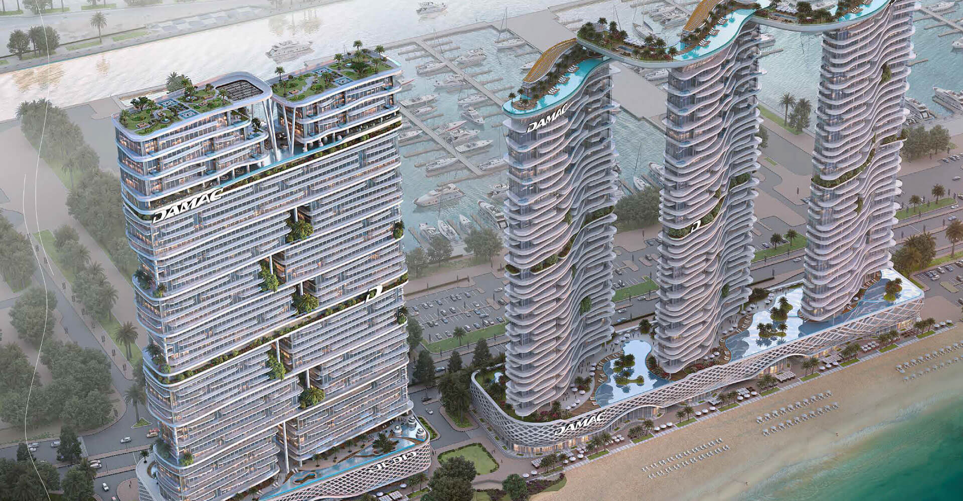 Residential complex Damac Bay 2 - by DAMAC Properties